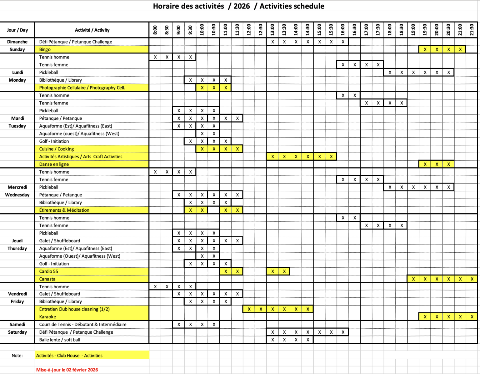 Social Committee Activities – Waterside Village of Palm Beach